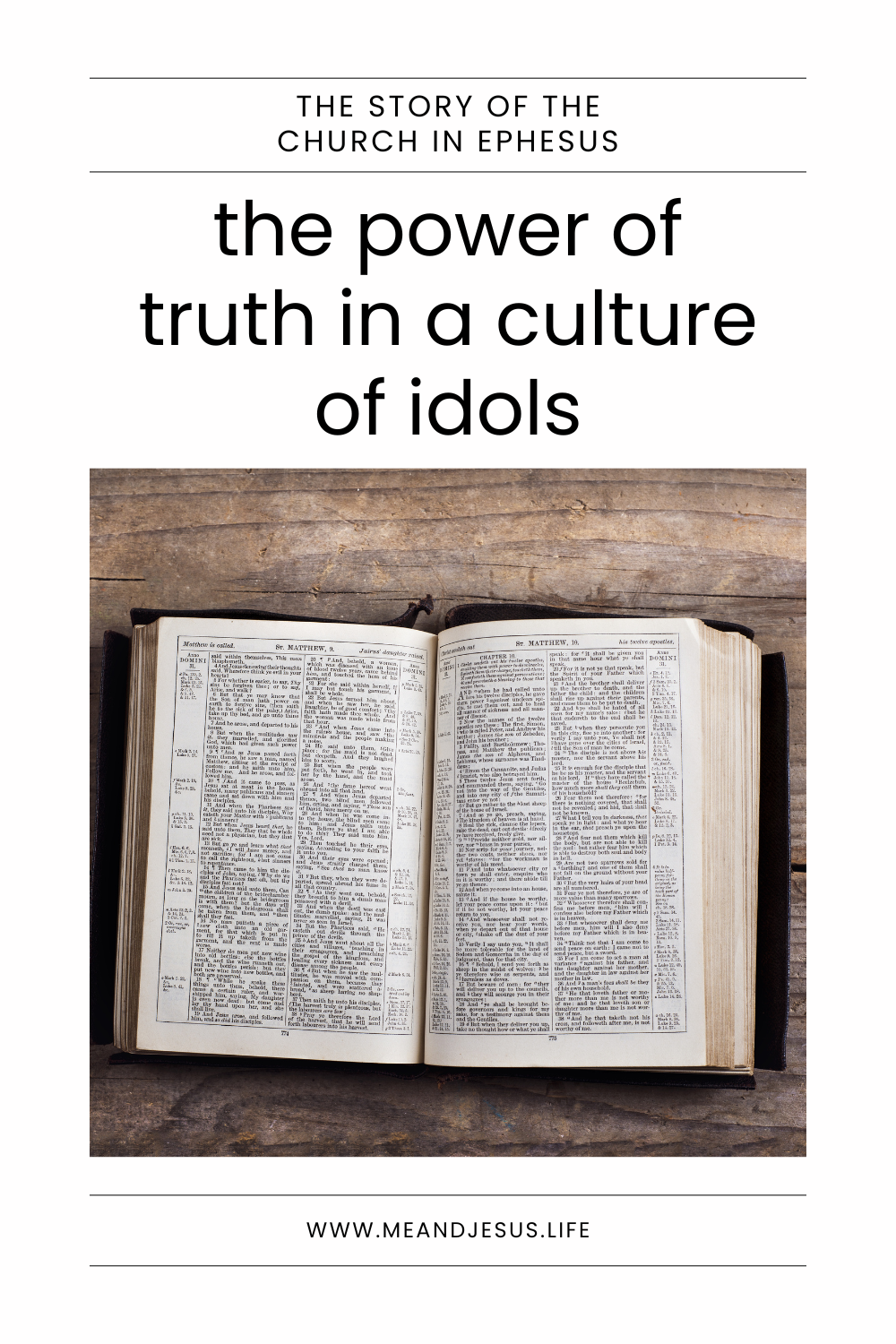 Ephesus in the Bible: The Power of Truth in a Culture of Idols - The Me ...